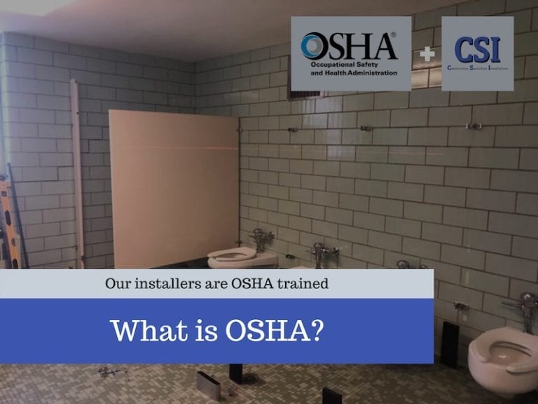 What is OSHA and Why are Our Installers OSHA Trained? - CS Installers